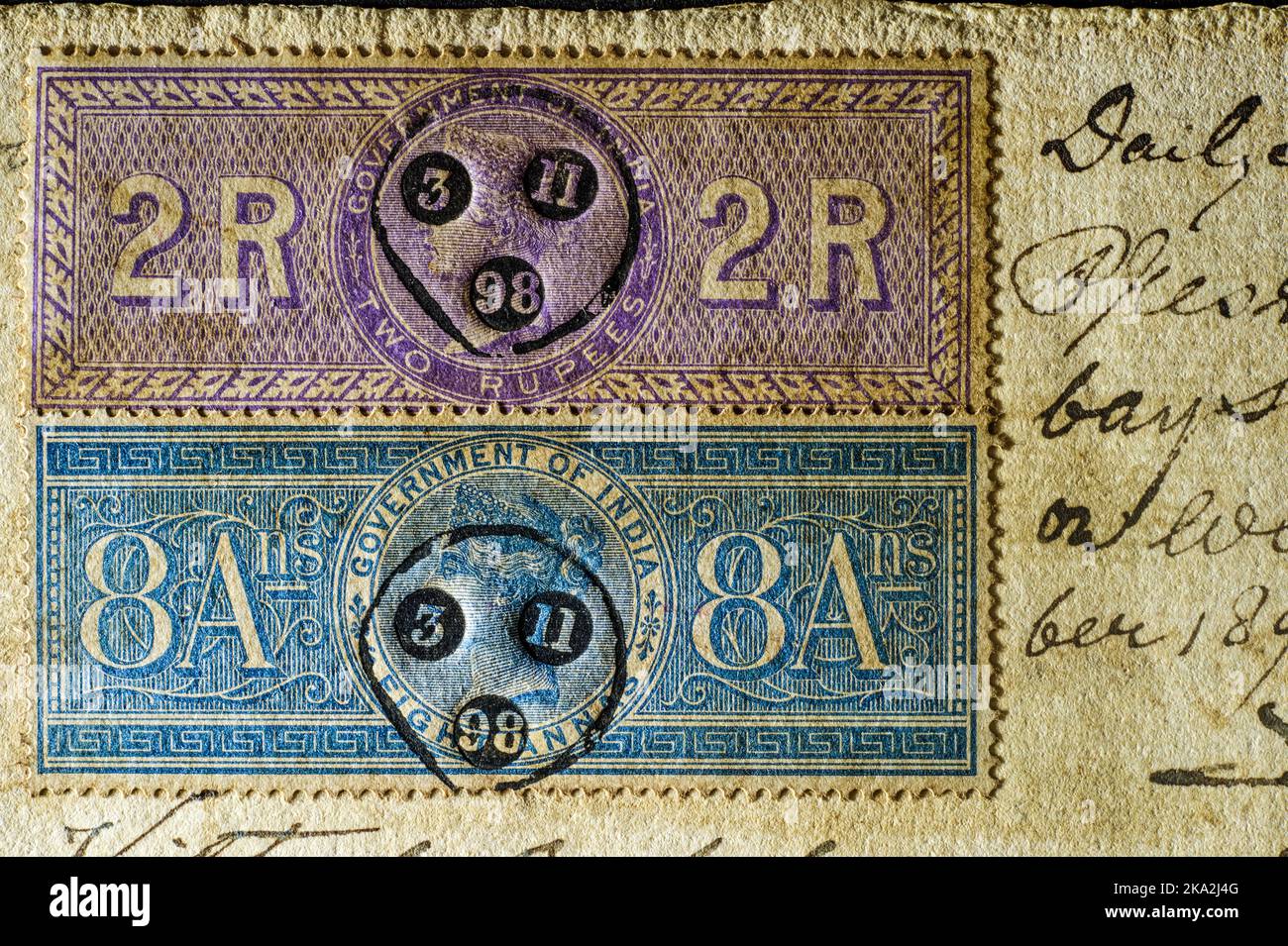 Court fee stamp hi-res stock photography and images - Alamy