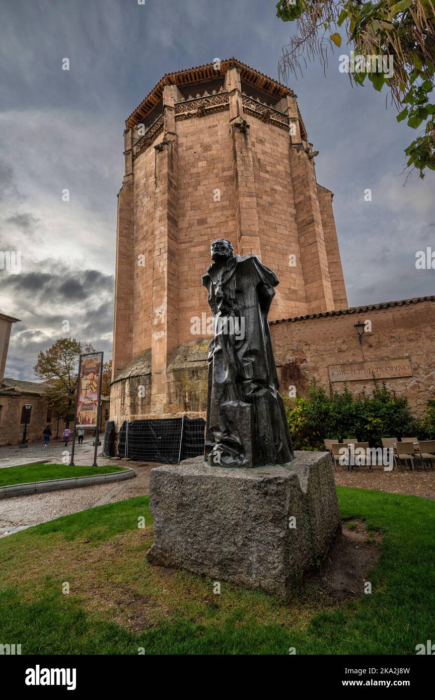 Tower of the convent of Las Ursula's, Salamanca, Castilla Leon, Spain ...