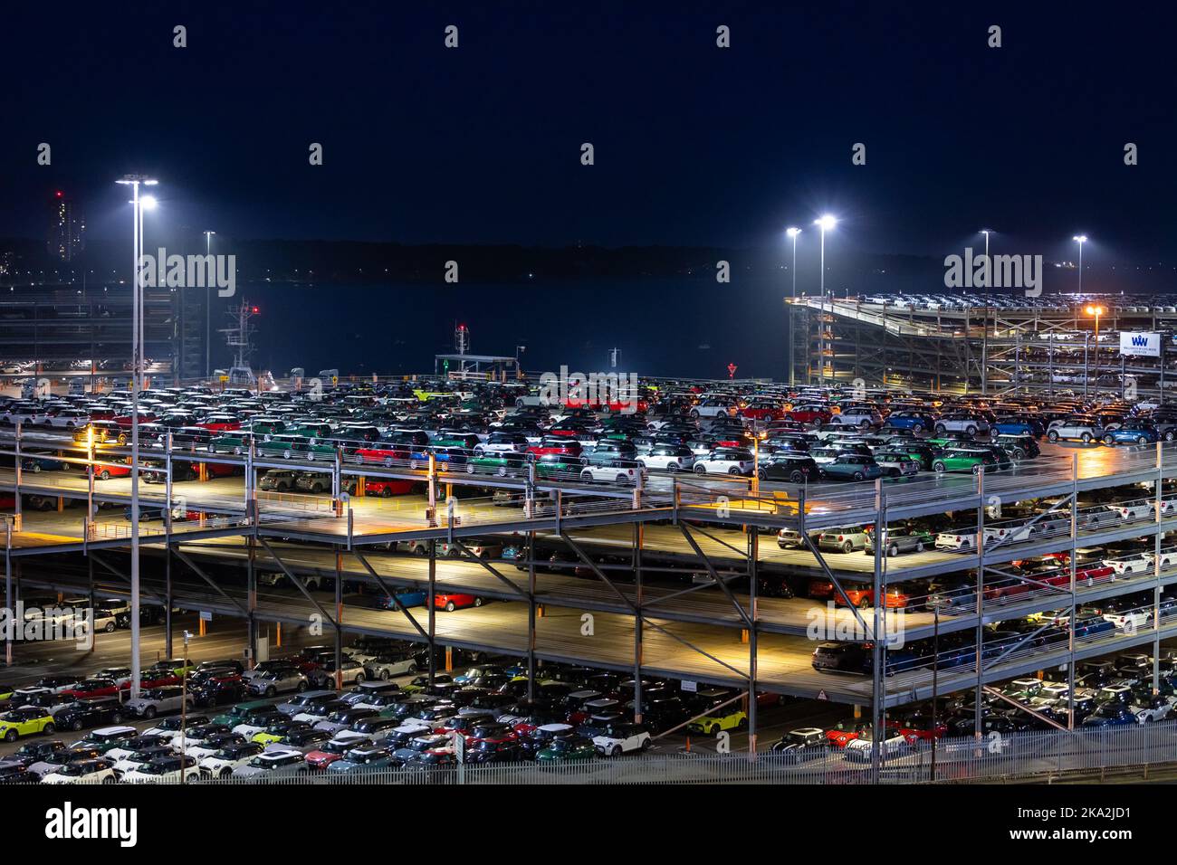 Southampton dock cars hi-res stock photography and images - Alamy