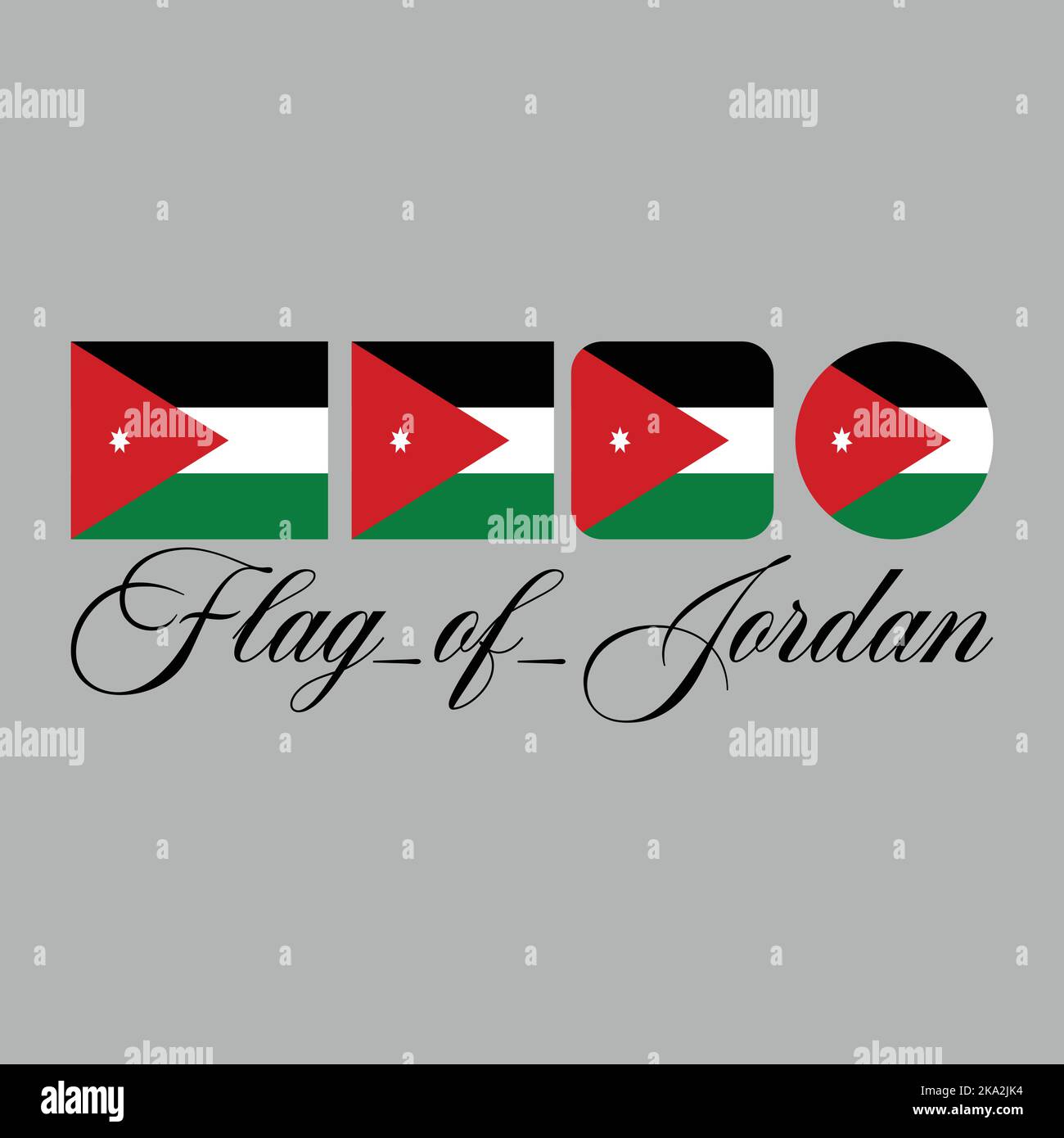 Jordan national flag collection hi-res stock photography and images - Alamy