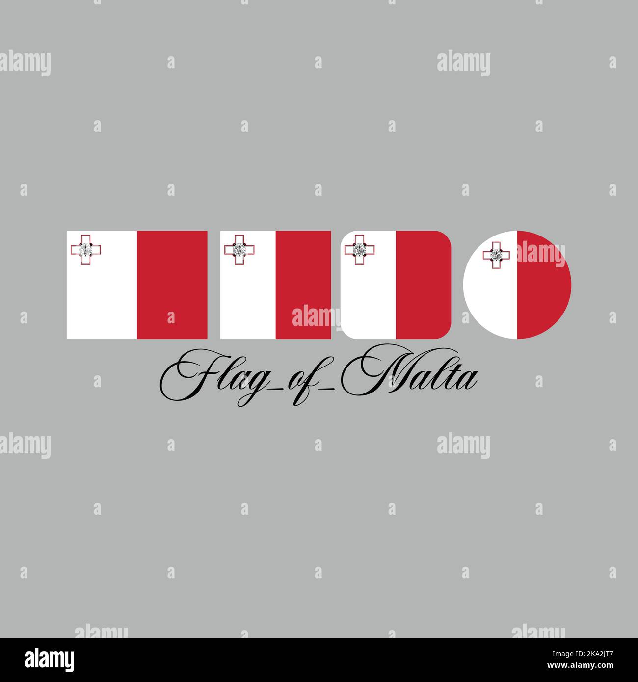 Flag Of Malta Stock Vector Image And Art Alamy
