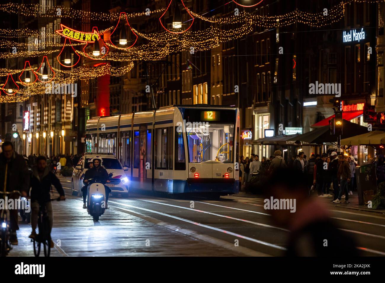 Famous illuminated trams hi-res stock photography and images - Alamy