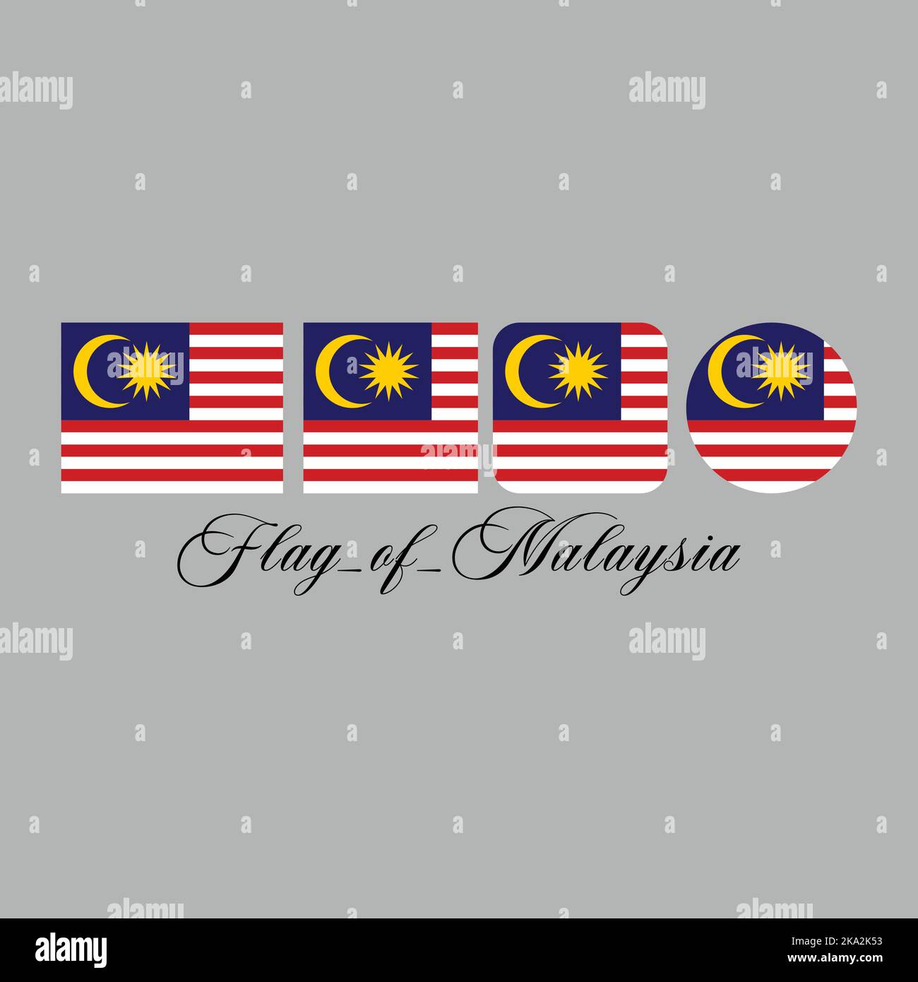 Flag of Malaysia Stock Vector Image & Art - Alamy