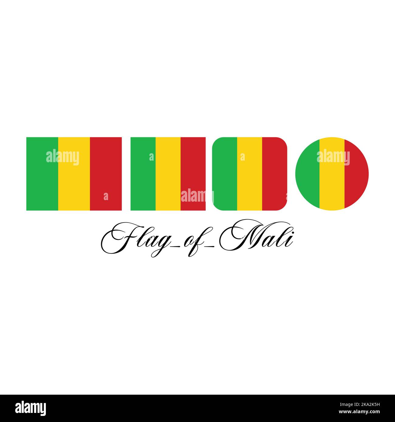 Flag of Mali Stock Vector Image & Art - Alamy