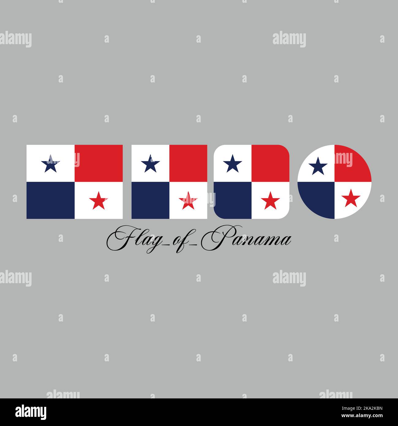 Flag of Panama Stock Vector Image & Art - Alamy