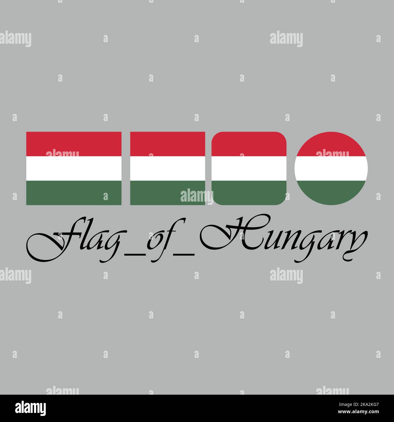 Flag of Hungary Stock Vector Image & Art - Alamy