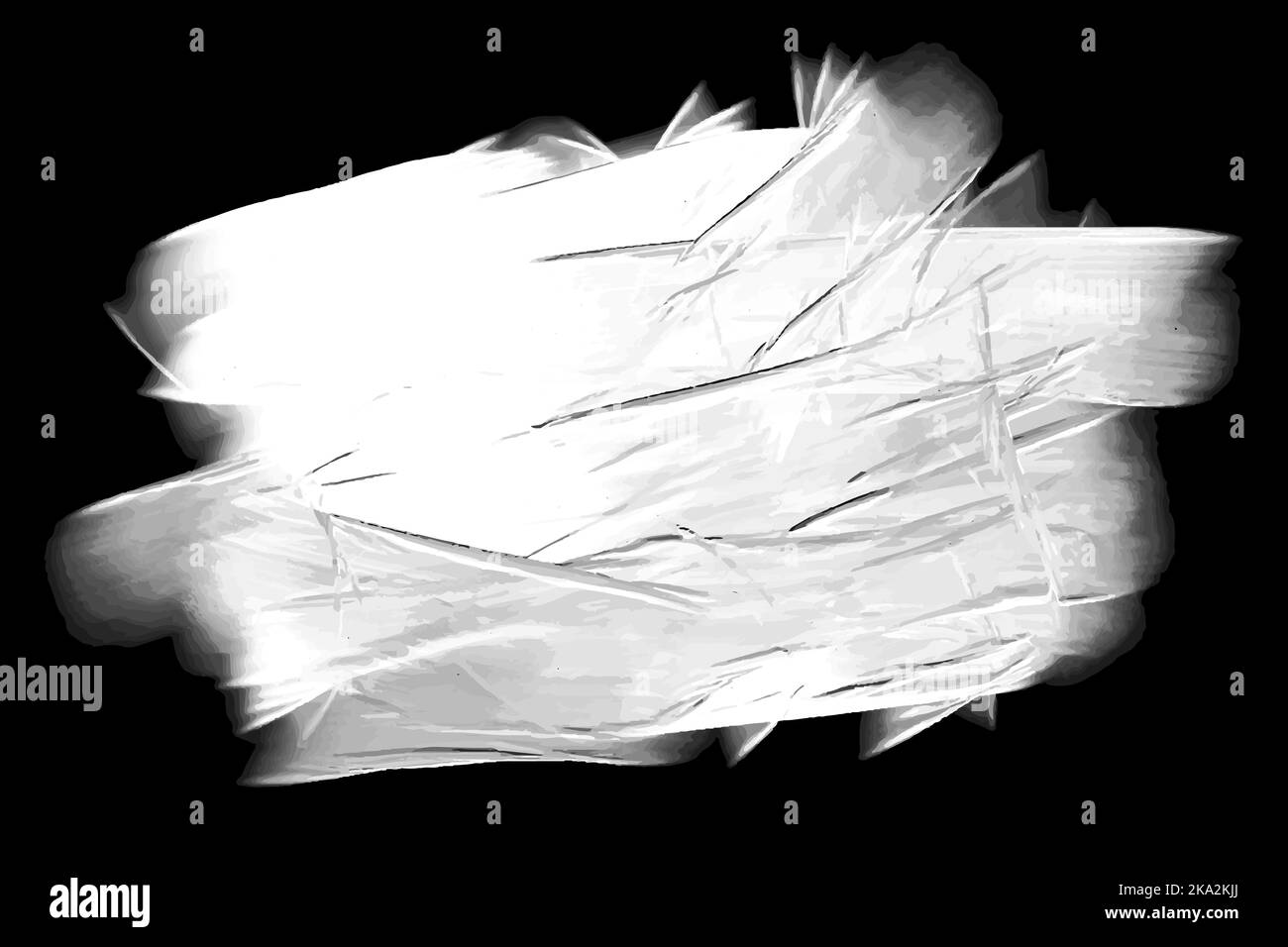 black and white brush texture background.Abstract brushstroke ...