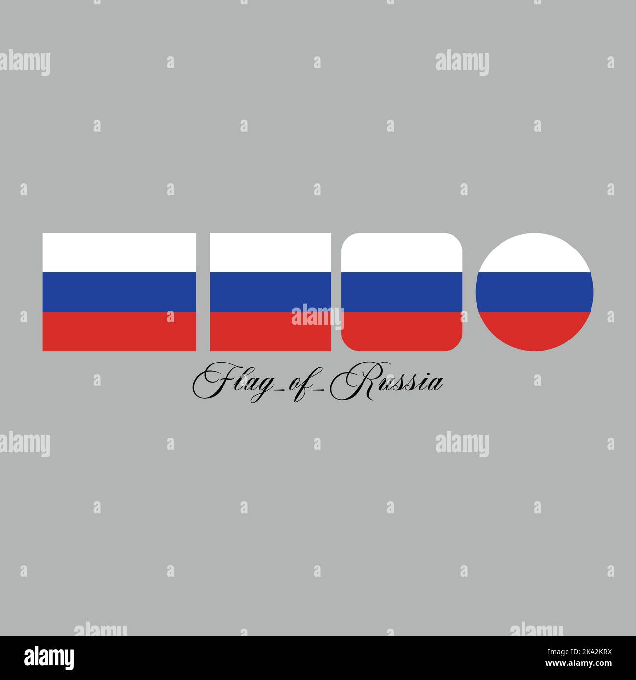 Flag of Russia Stock Vector Image & Art - Alamy