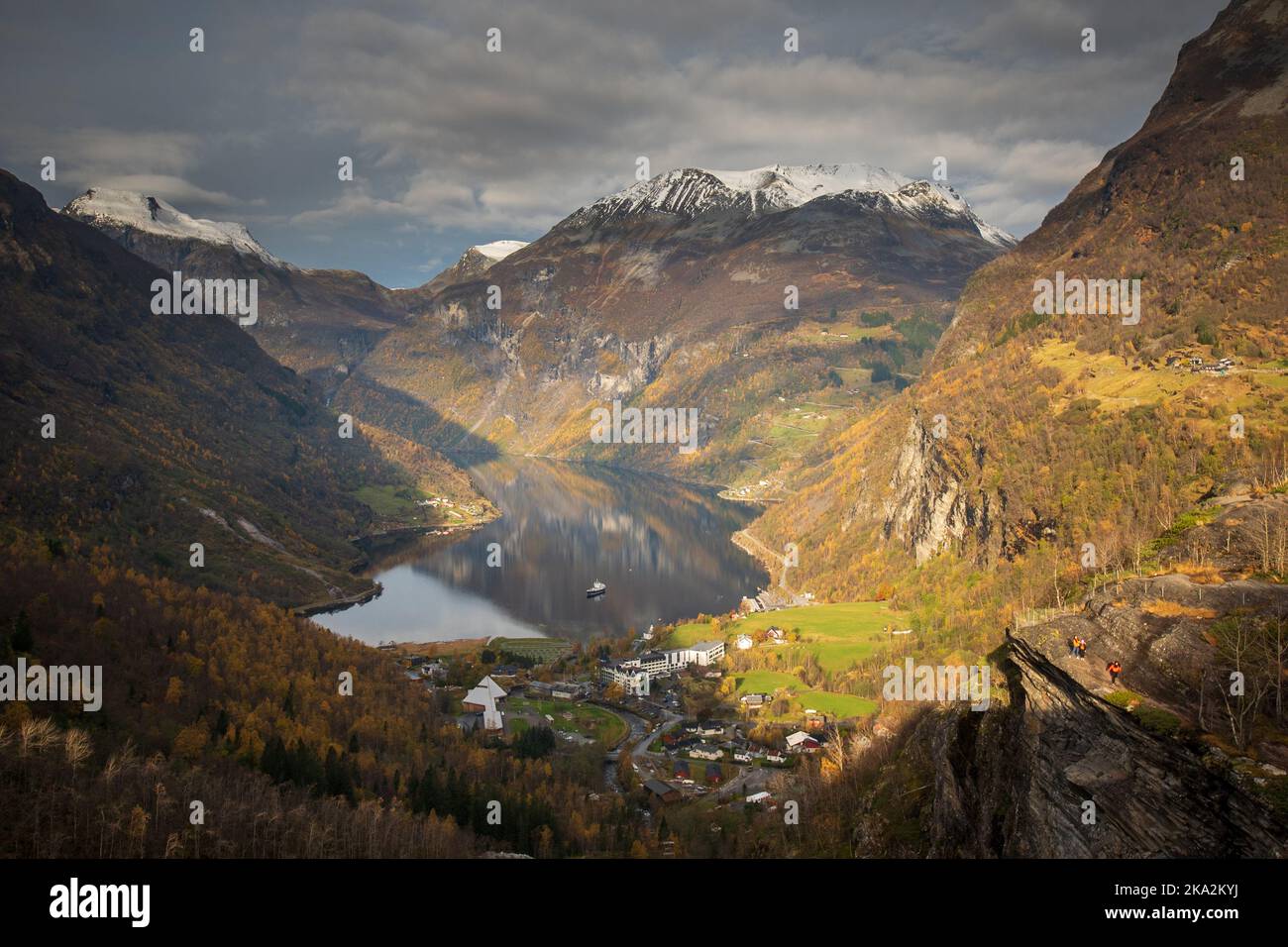 Geiranger hiking hi-res stock photography and images - Alamy