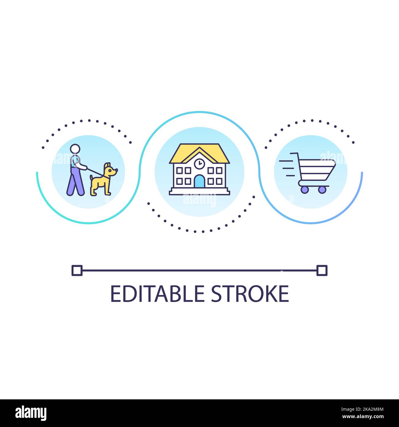 Buyer neighborhood symbol estate hi-res stock photography and images ...