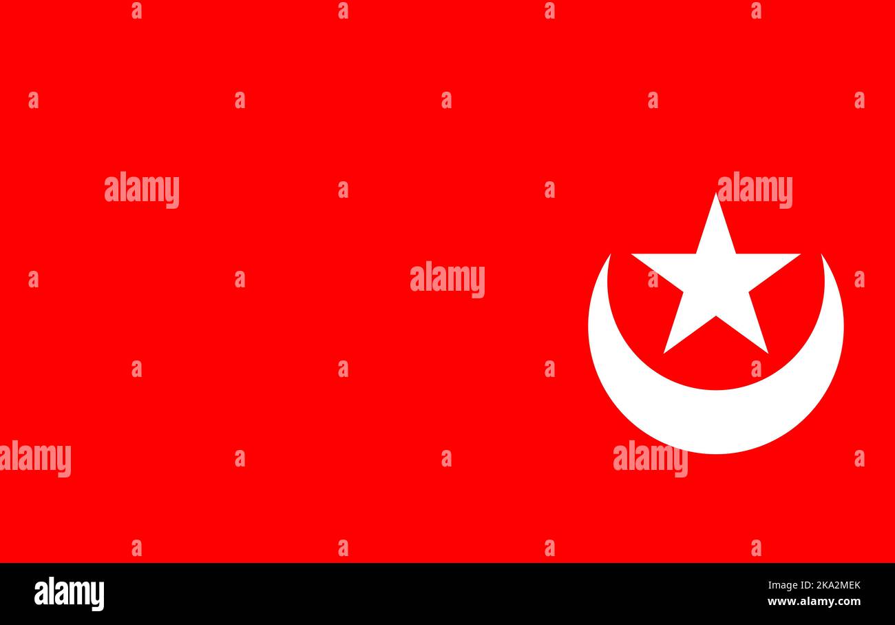 flag of Dravidian peoples Siddi. flag representing ethnic group or ...