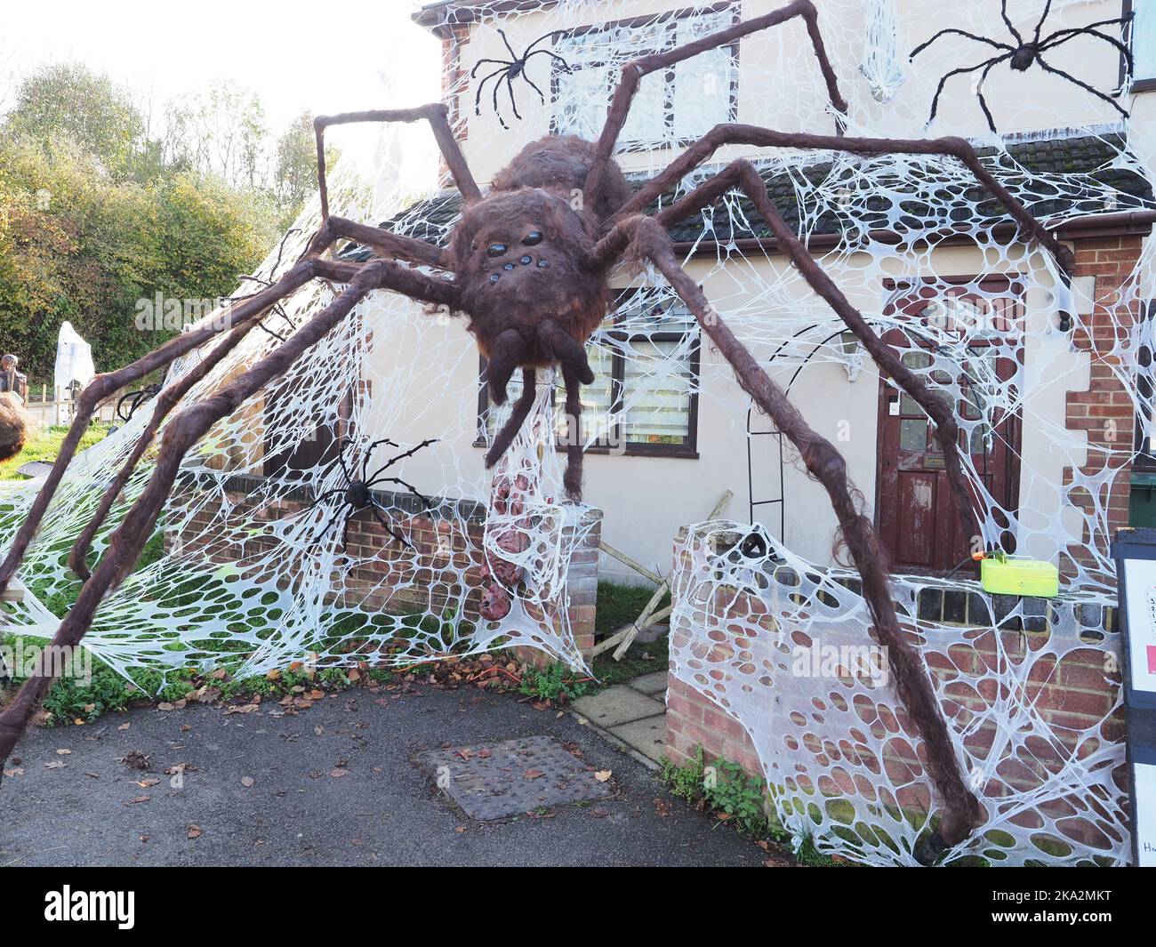 Rainham, Kent, UK. 31th Oct, 2022. A 'spooktacular' Halloween House can ...