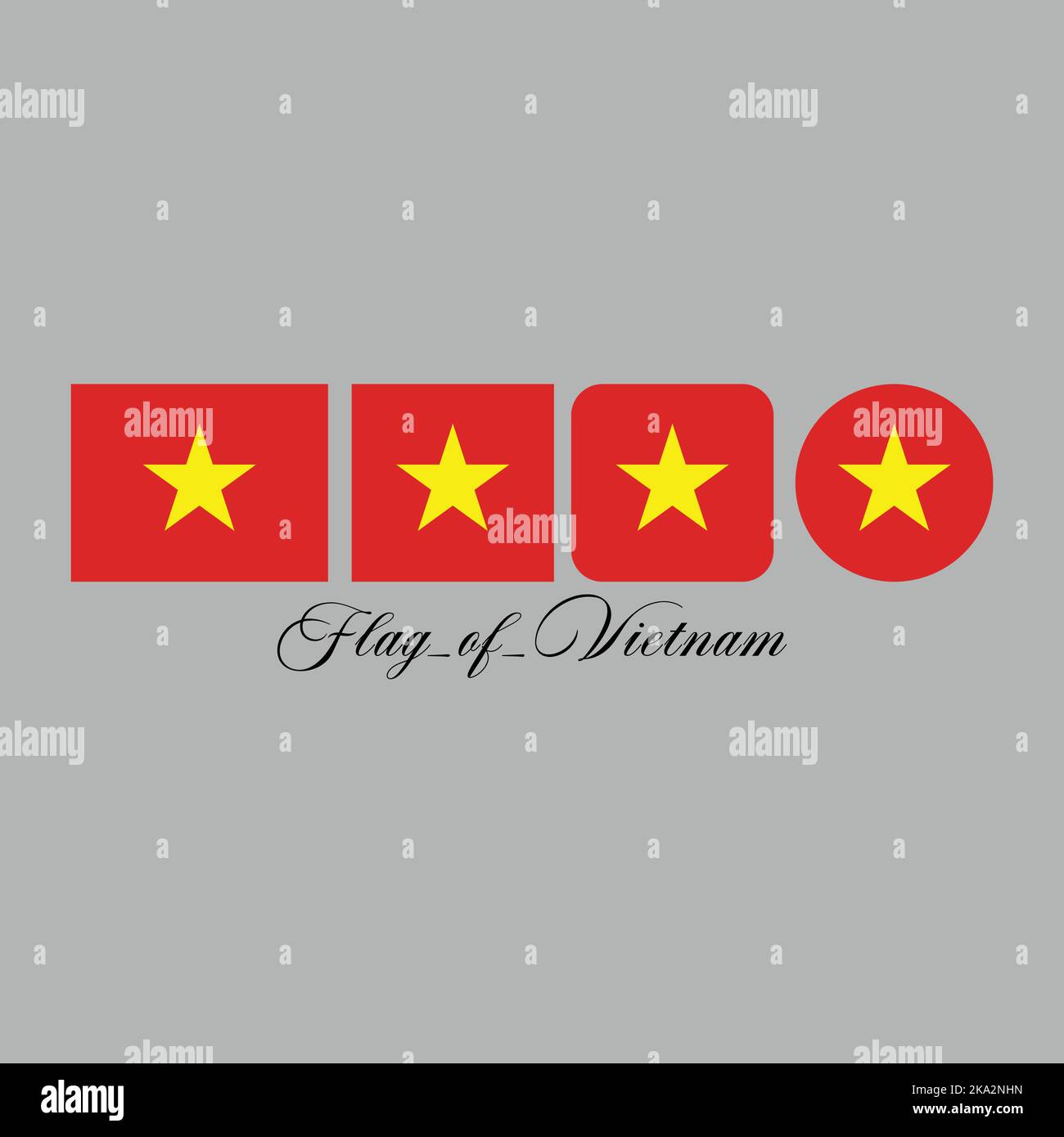 flag of vietnam nation design artwork with different style. Editable ... flag of vietnam nation design artwork with different style. Editable ...