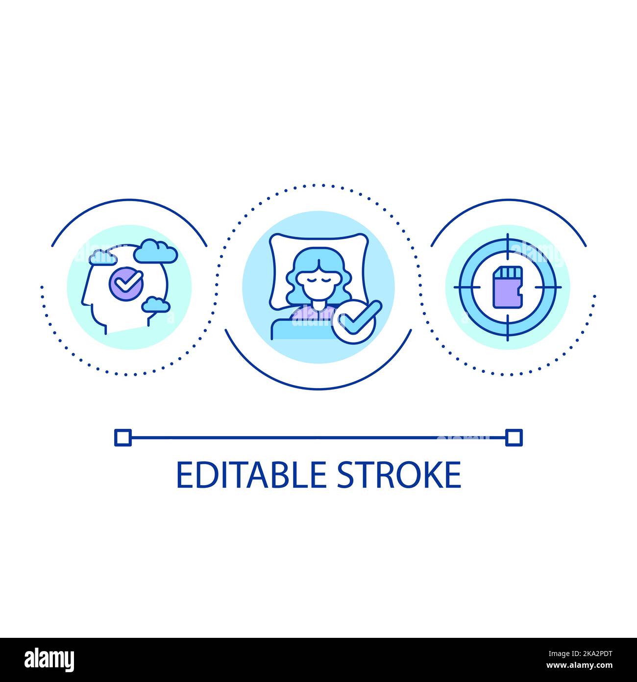 Improve memorization loop concept icon Stock Vector Image & Art - Alamy Improve memorization loop concept icon Stock Vector Image & Art - Alamy