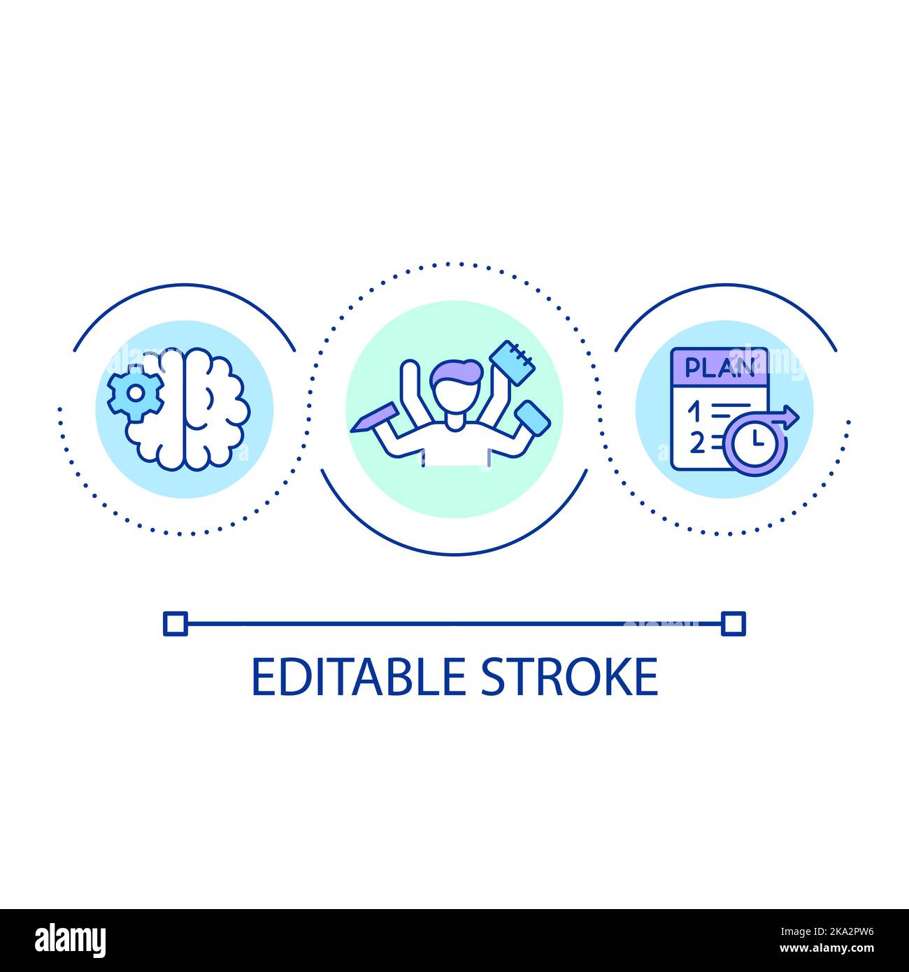 Assignment working Stock Vector Images - Alamy