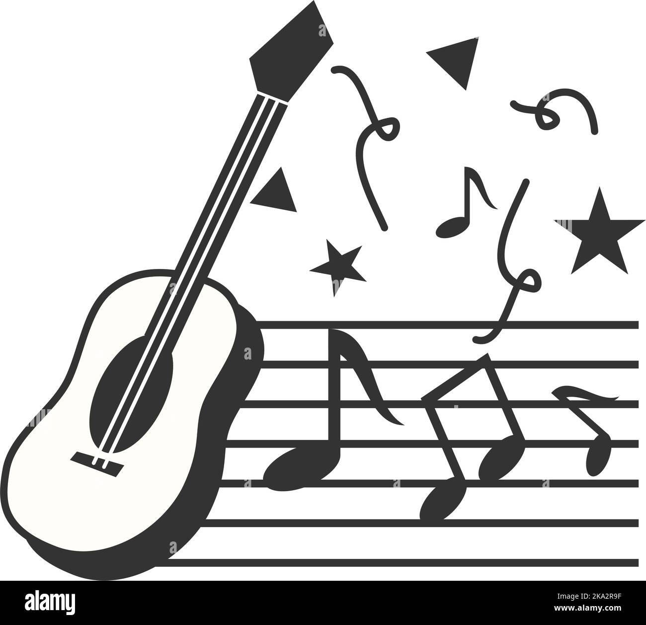 music festival event logo Icon Illustration Brand Identity Stock Vector ...