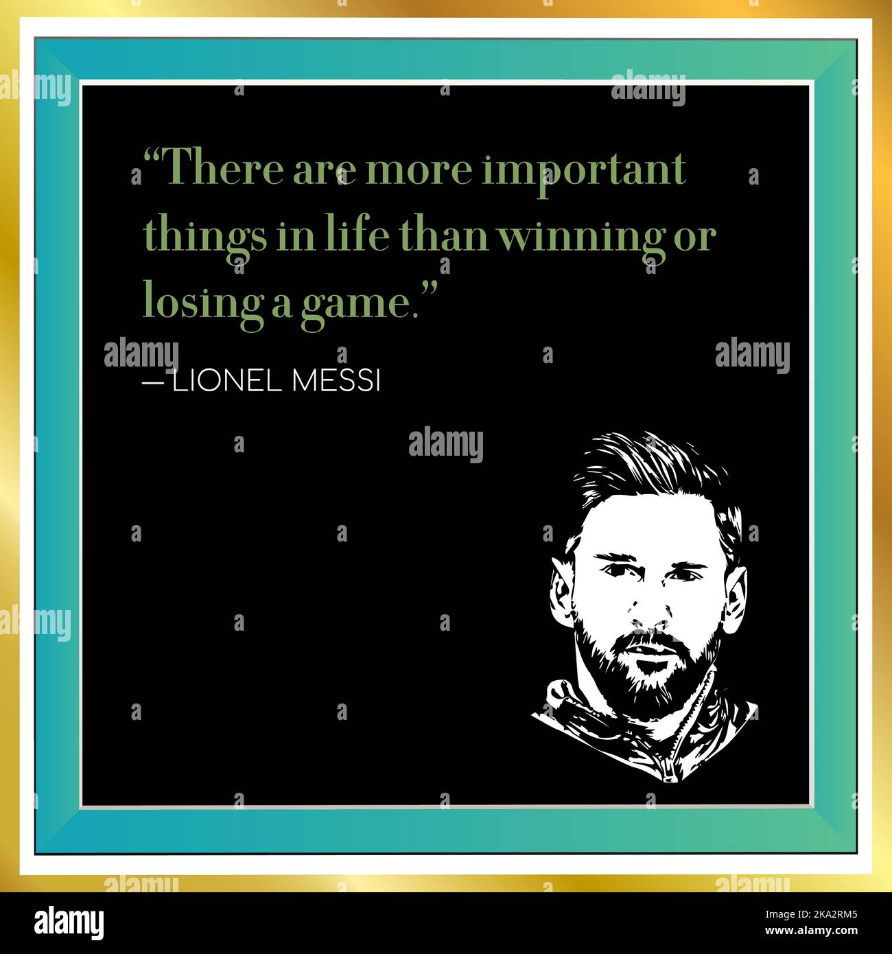 Lionel messi vector Stock Vector Images - Alamy