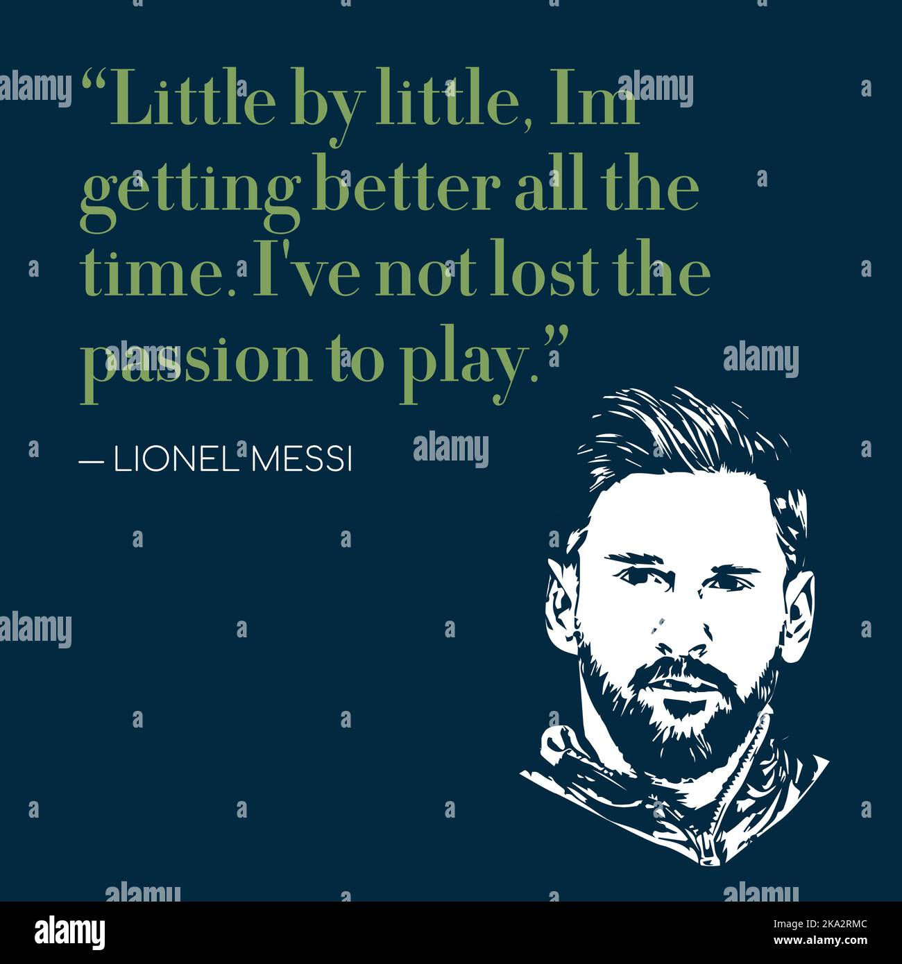 Lionel messi vector Stock Vector Images - Alamy