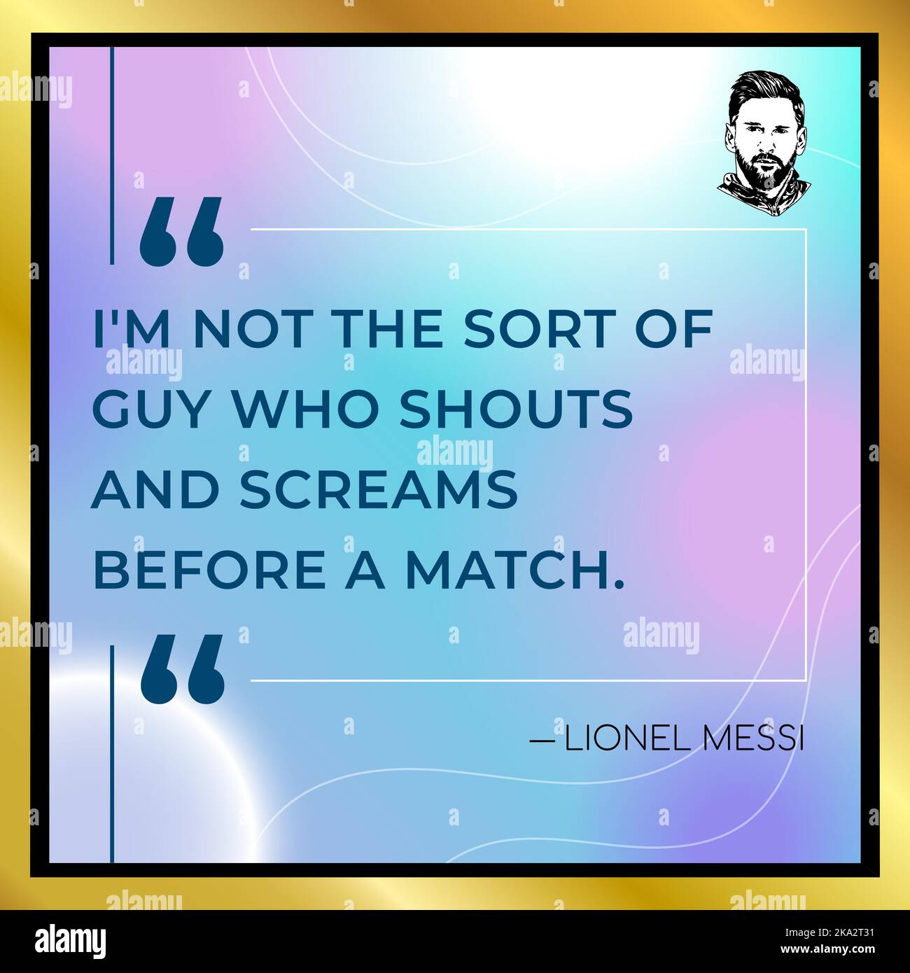 Lionel messi vector Stock Vector Images - Alamy