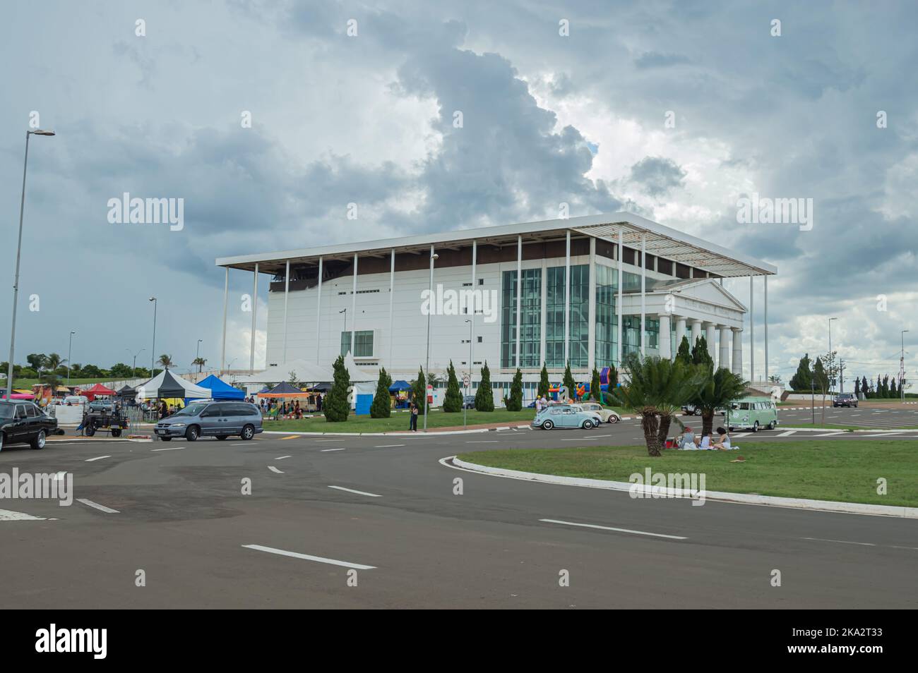 Paulinia-sp,Brazil-October 30,2022 : Paulinia Municipal Theatre "Teatro ...