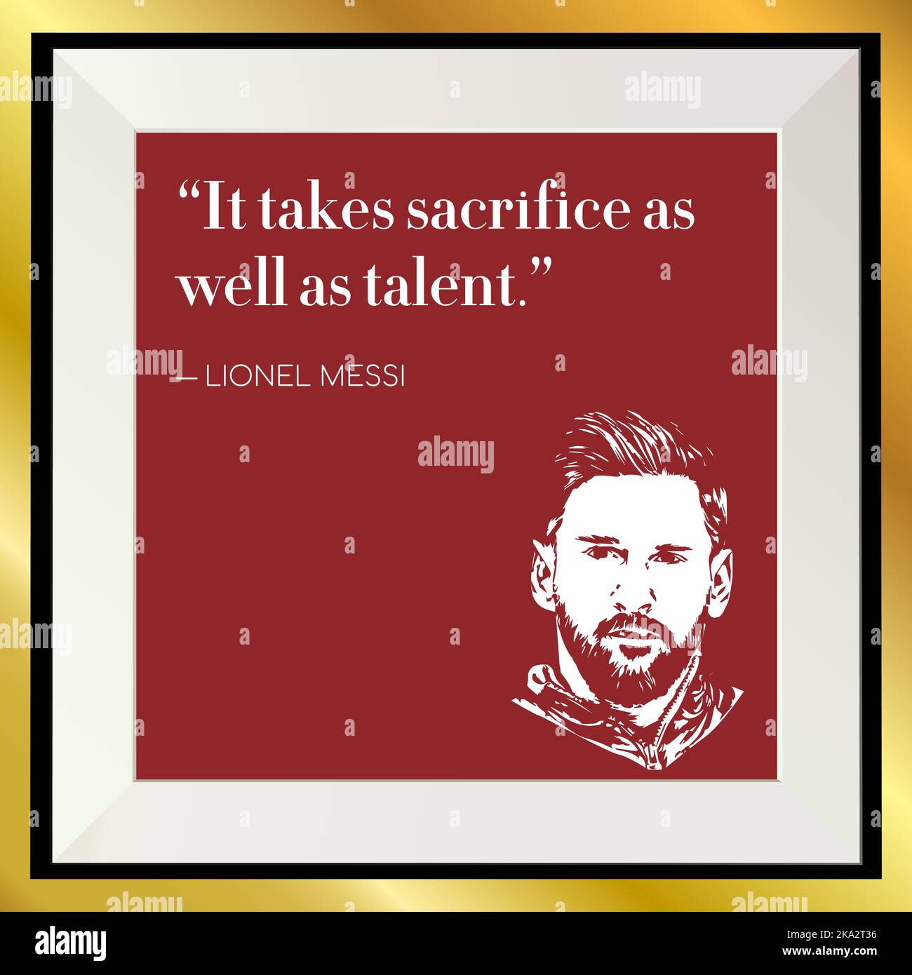 Lionel messi vector Stock Vector Images - Alamy