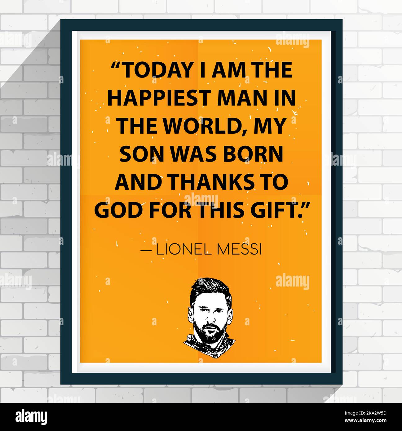 Lionel messi illustration Stock Vector Images - Alamy