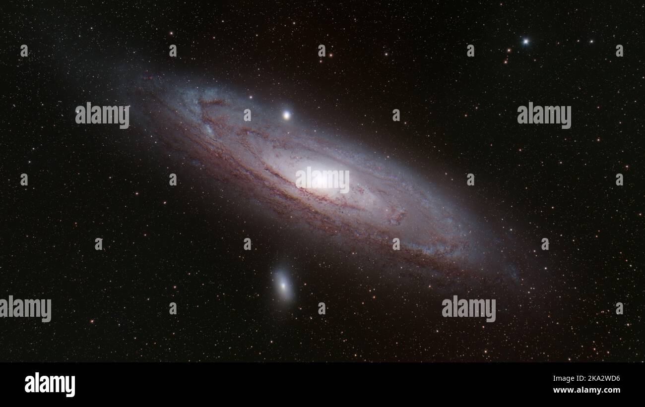 Andromeda Galaxy (M31) - Shoot on 22.09.2022 with a cooled monochrome ...