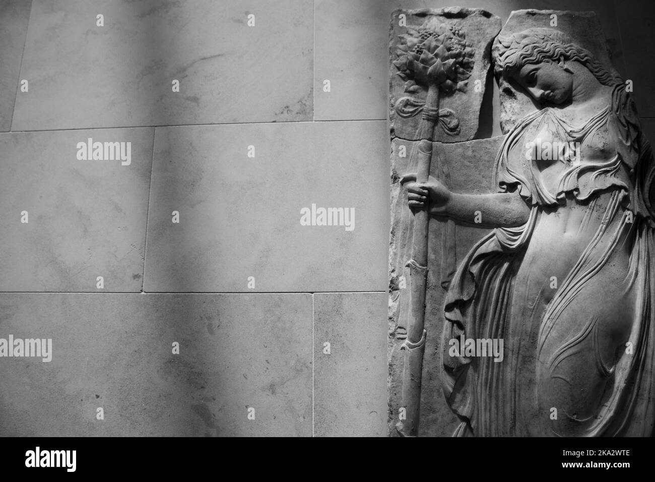 Relief with dancing maenad hi-res stock photography and images - Alamy