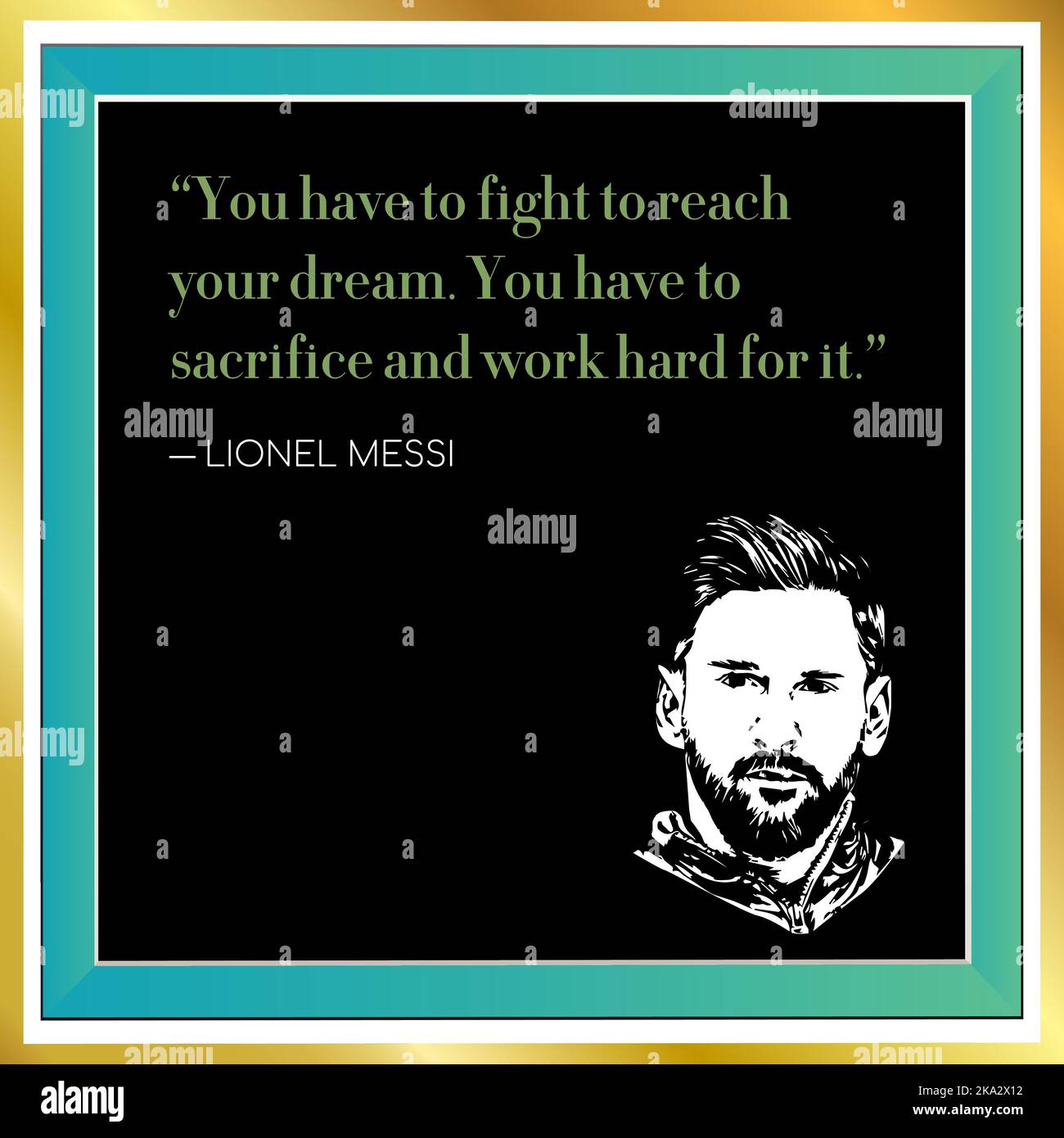 Lionel messi vector Stock Vector Images - Alamy