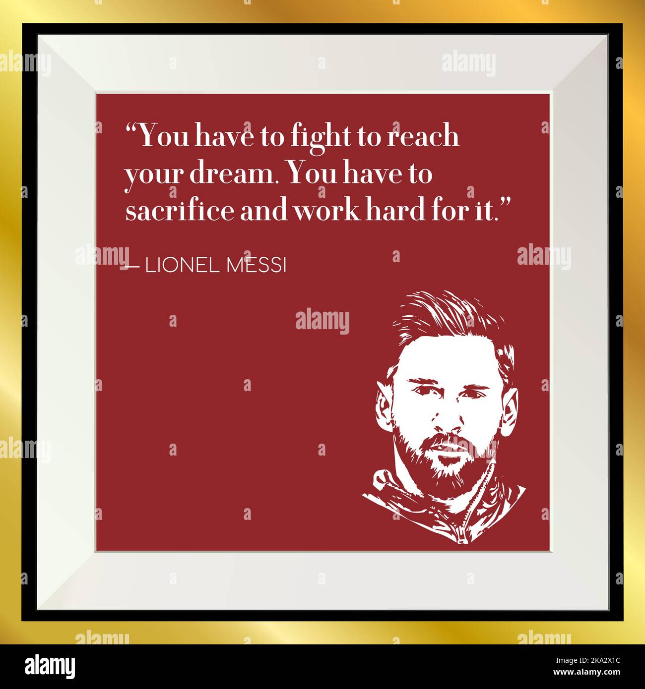 Lionel messi vector Stock Vector Images - Alamy