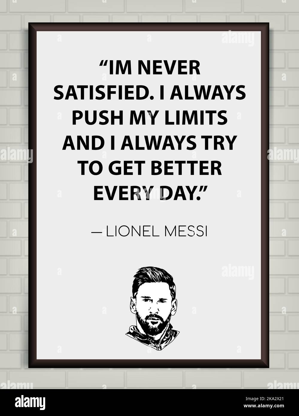 Lionel messi artwork Stock Vector Images - Alamy