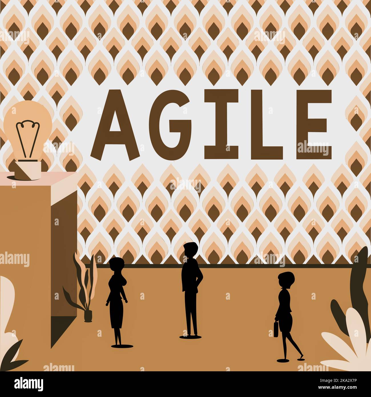 Text caption presenting Agile. Conceptual photo iterative approach to ... Text caption presenting Agile. Conceptual photo iterative approach to ...