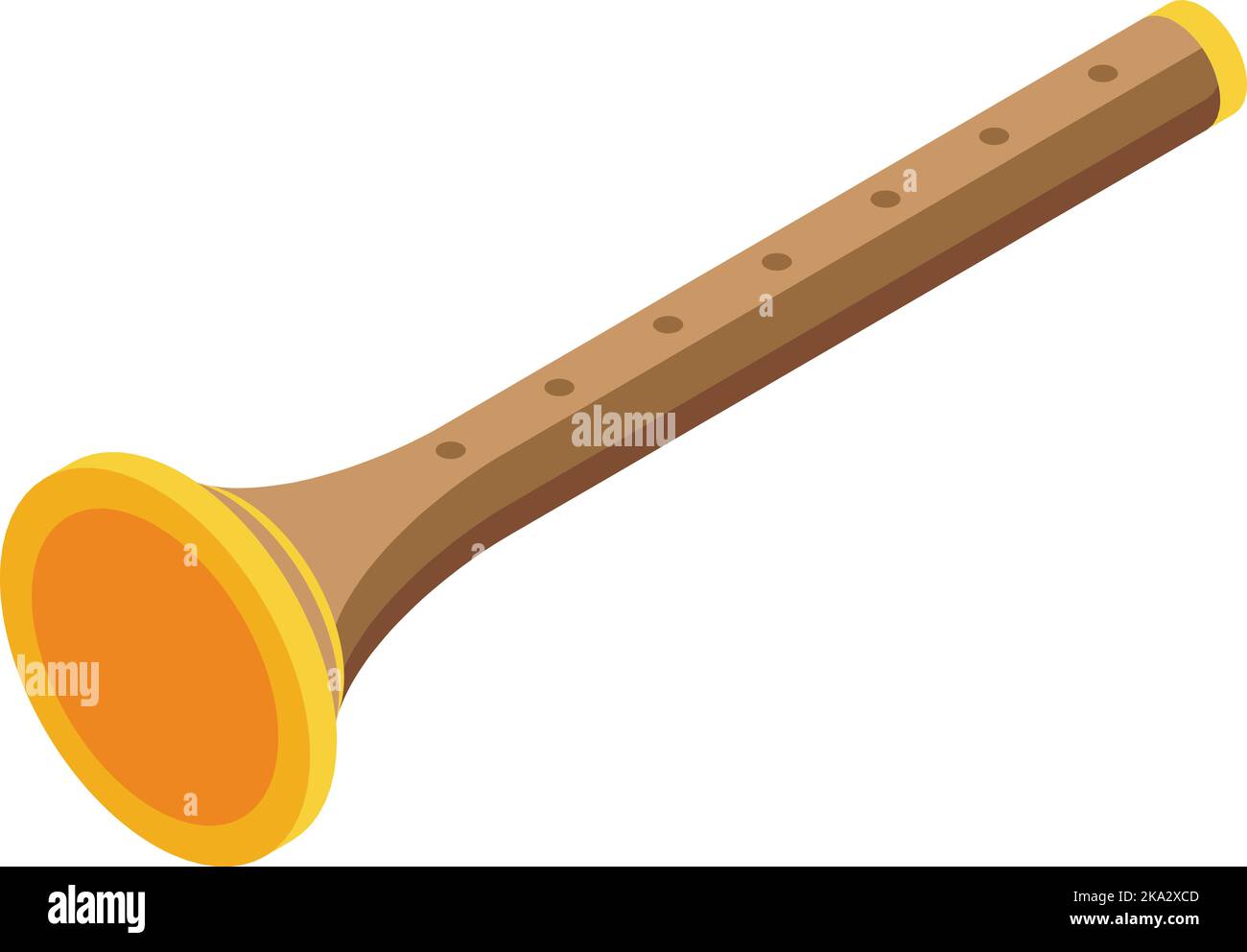 Albania trumpet icon isometric vector. Travel map. Asian border Stock ...