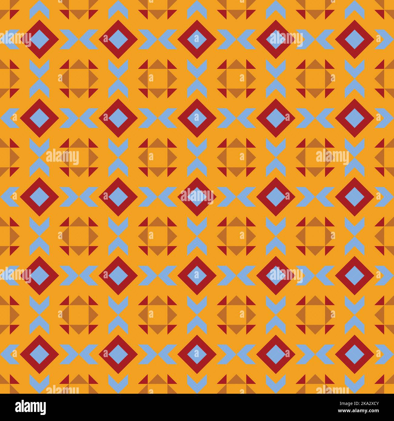 Abstract native american seamless pattern. Geometric embroidery vector ...