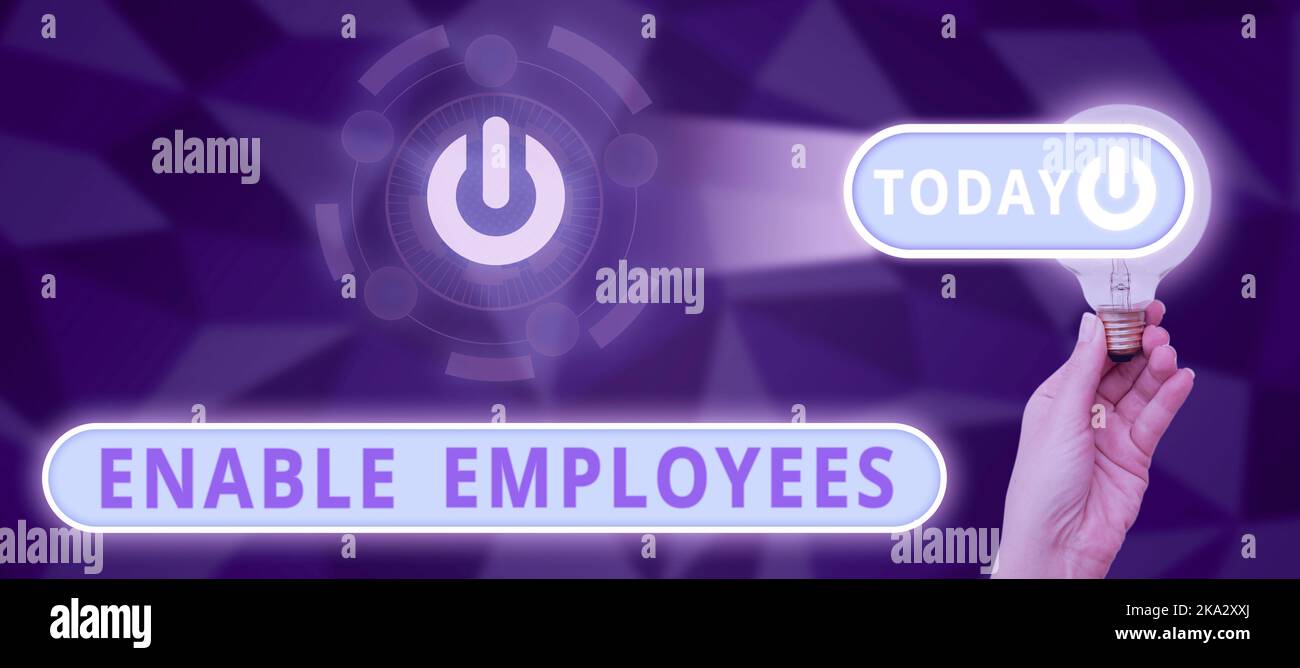 Text caption presenting Enable Employees. Internet Concept jobs that ... Text caption presenting Enable Employees. Internet Concept jobs that ...