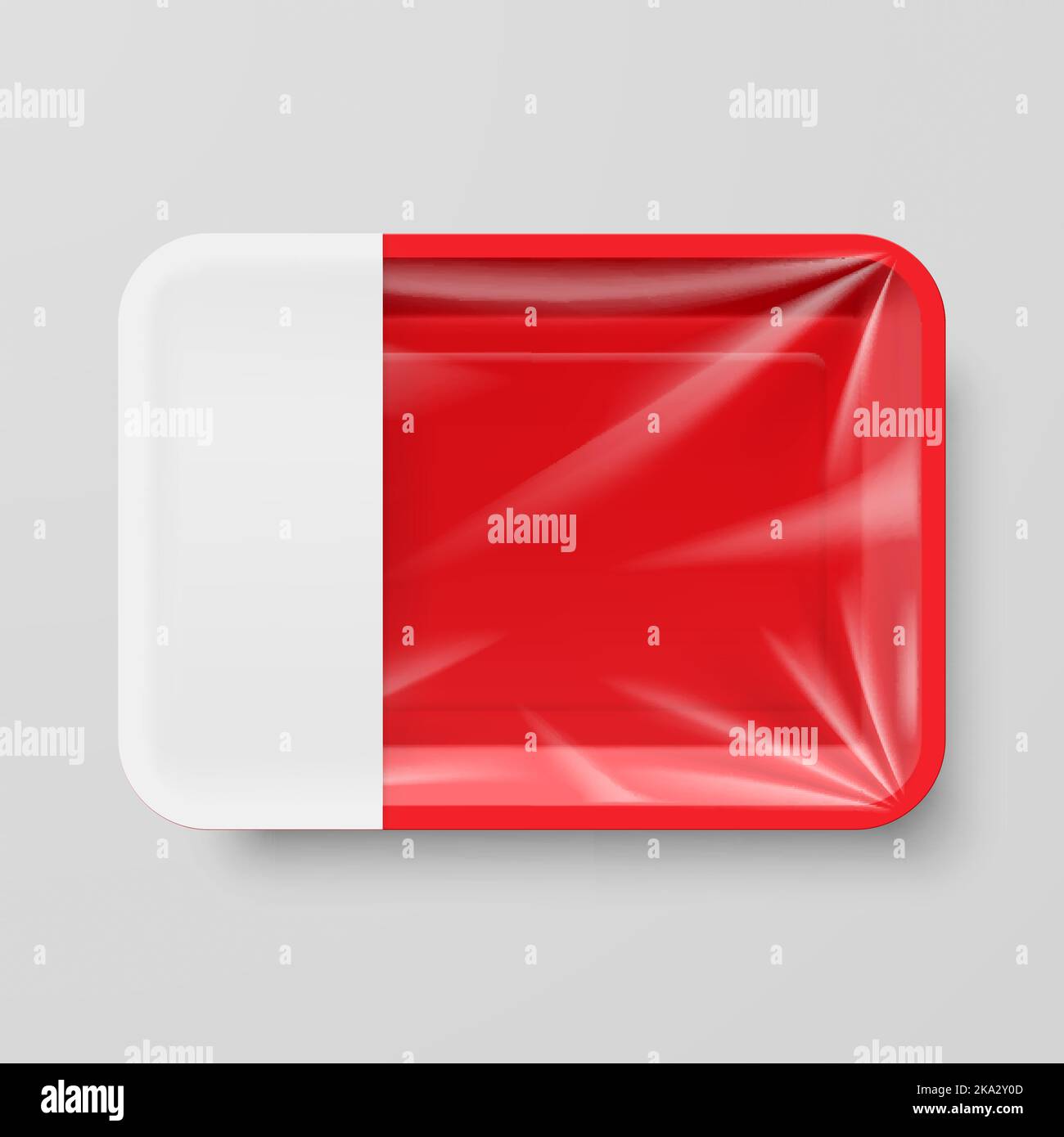 Empty styrofoam packaging Stock Vector Images - Alamy