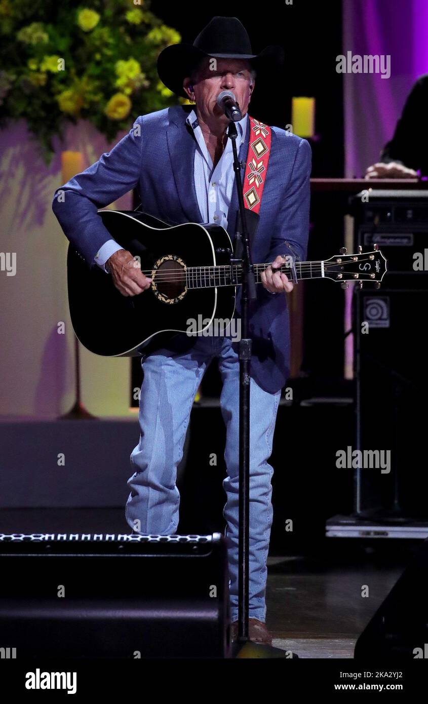 Nashville, TN, USA. 30th Oct, 2022. George Strait in attendance for A ...