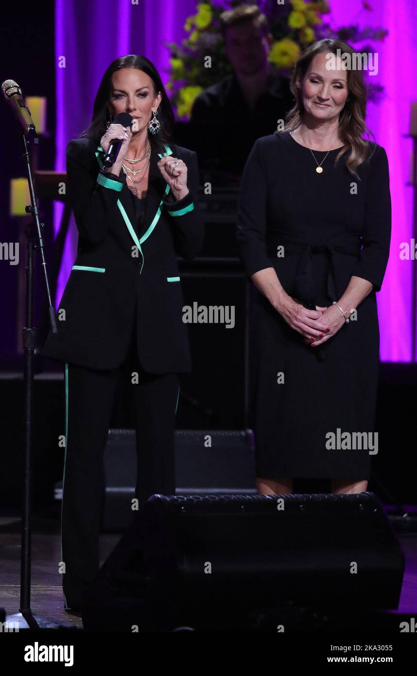 Nashville, TN, USA. 30th Oct, 2022. Tayla Lynn, Patsy Lynn Russell in ...