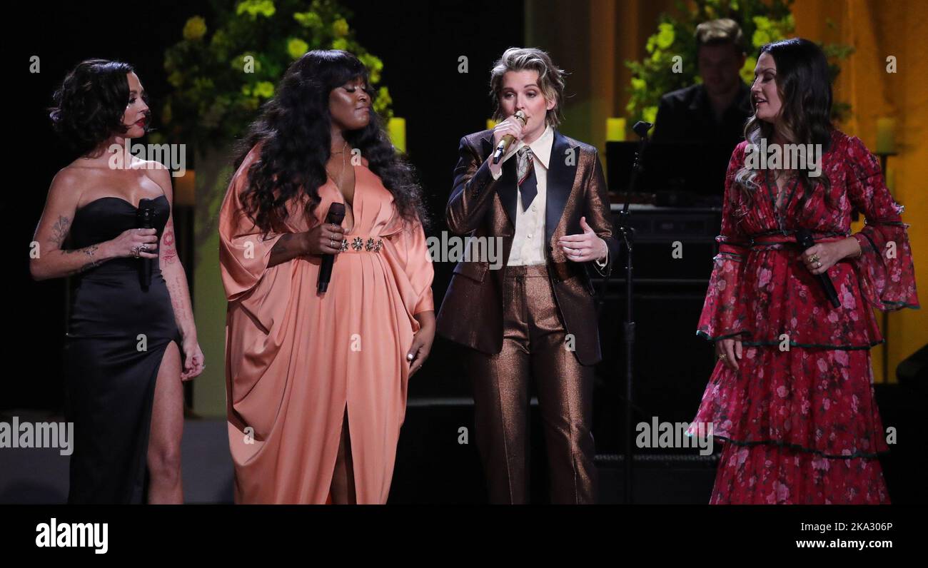 Nashville, TN, USA. 30th Oct, 2022. Amanda Shires, Brittney Spencer ...