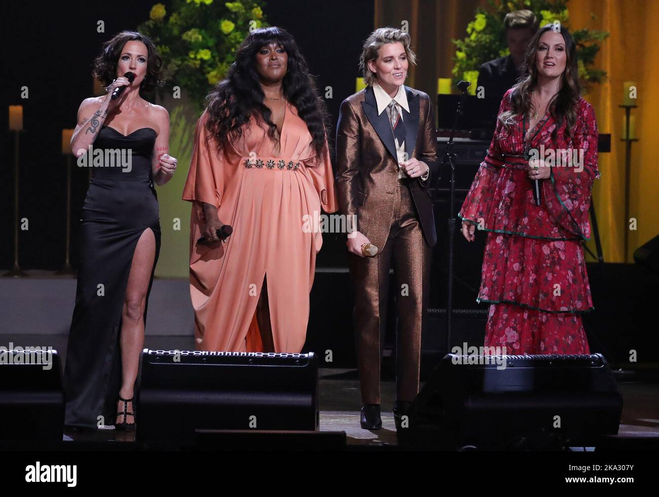 Nashville, TN, USA. 30th Oct, 2022. Amanda Shires, Brittney Spencer ...