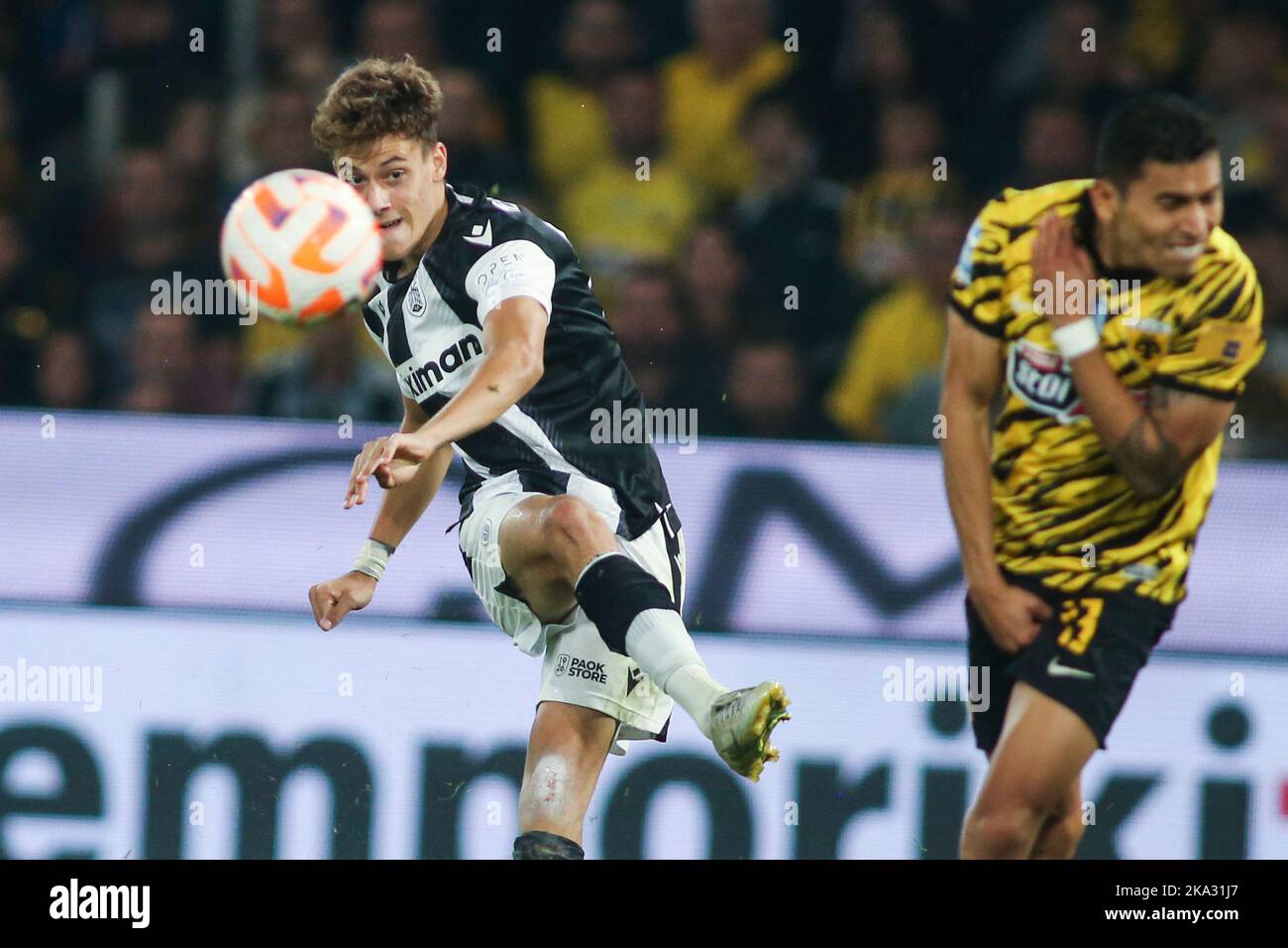 Athens, Greece. 30th Oct, 2022. PAOK FC player Giannis Konstantelias in ...