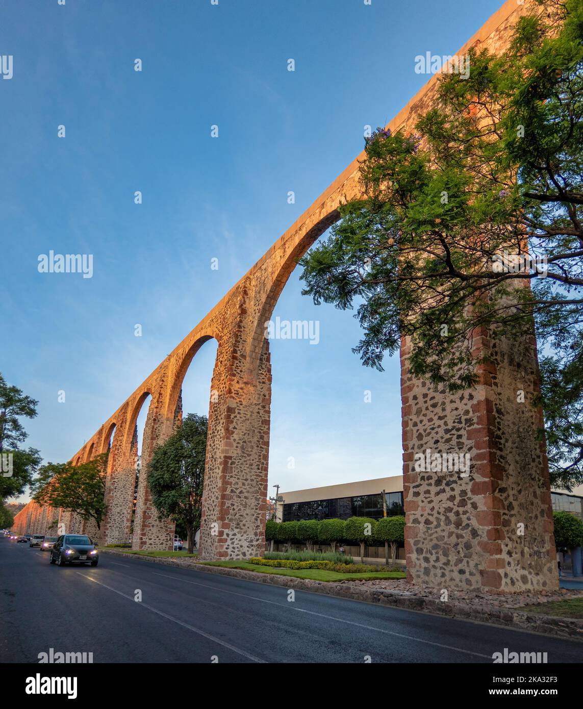 A Arches of Queretaro, Mexico, Photo of Arcos de Queretaro Stock Photo ...