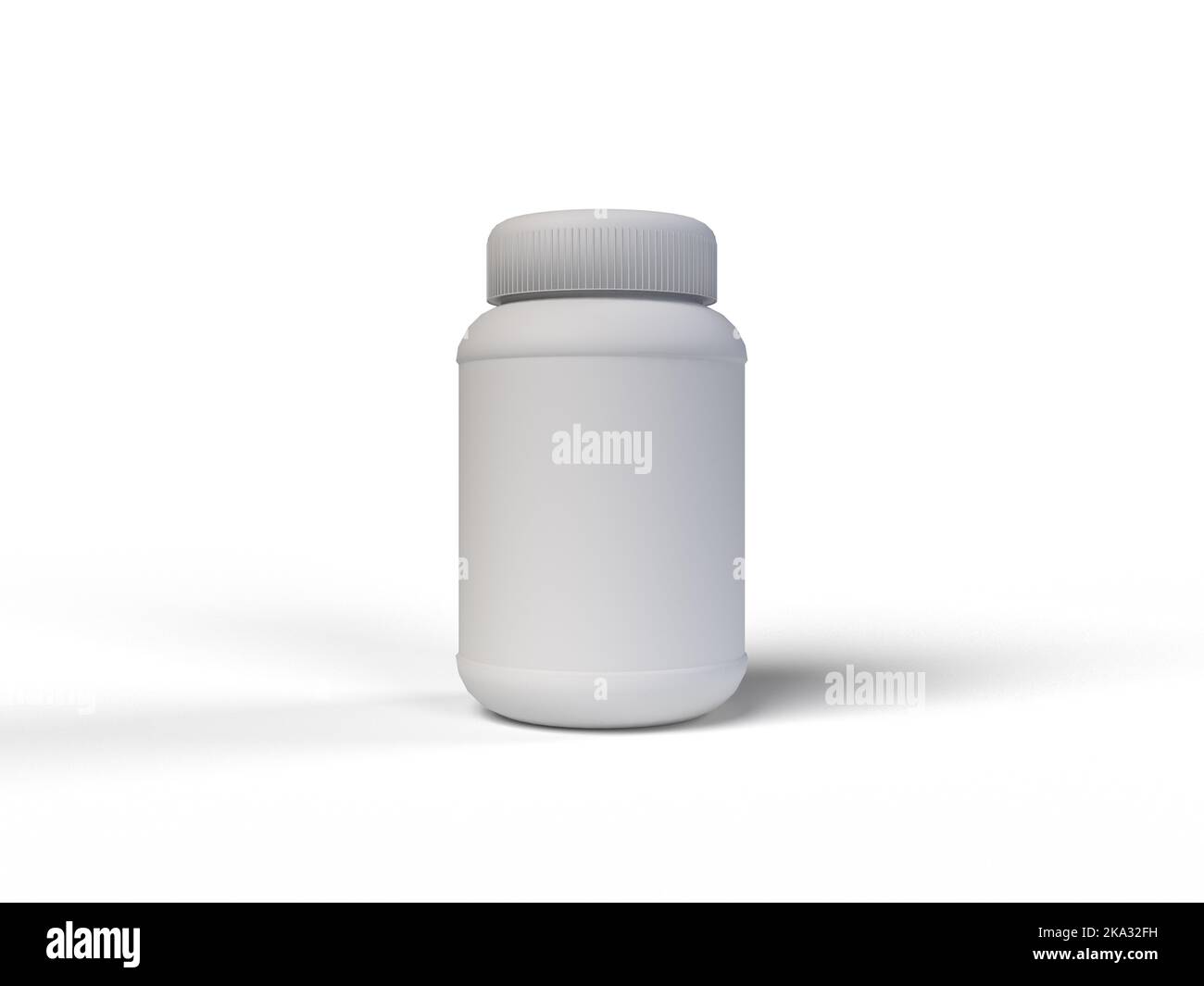 A 3D rendering of pill bottle isolated on white background Stock Photo ...