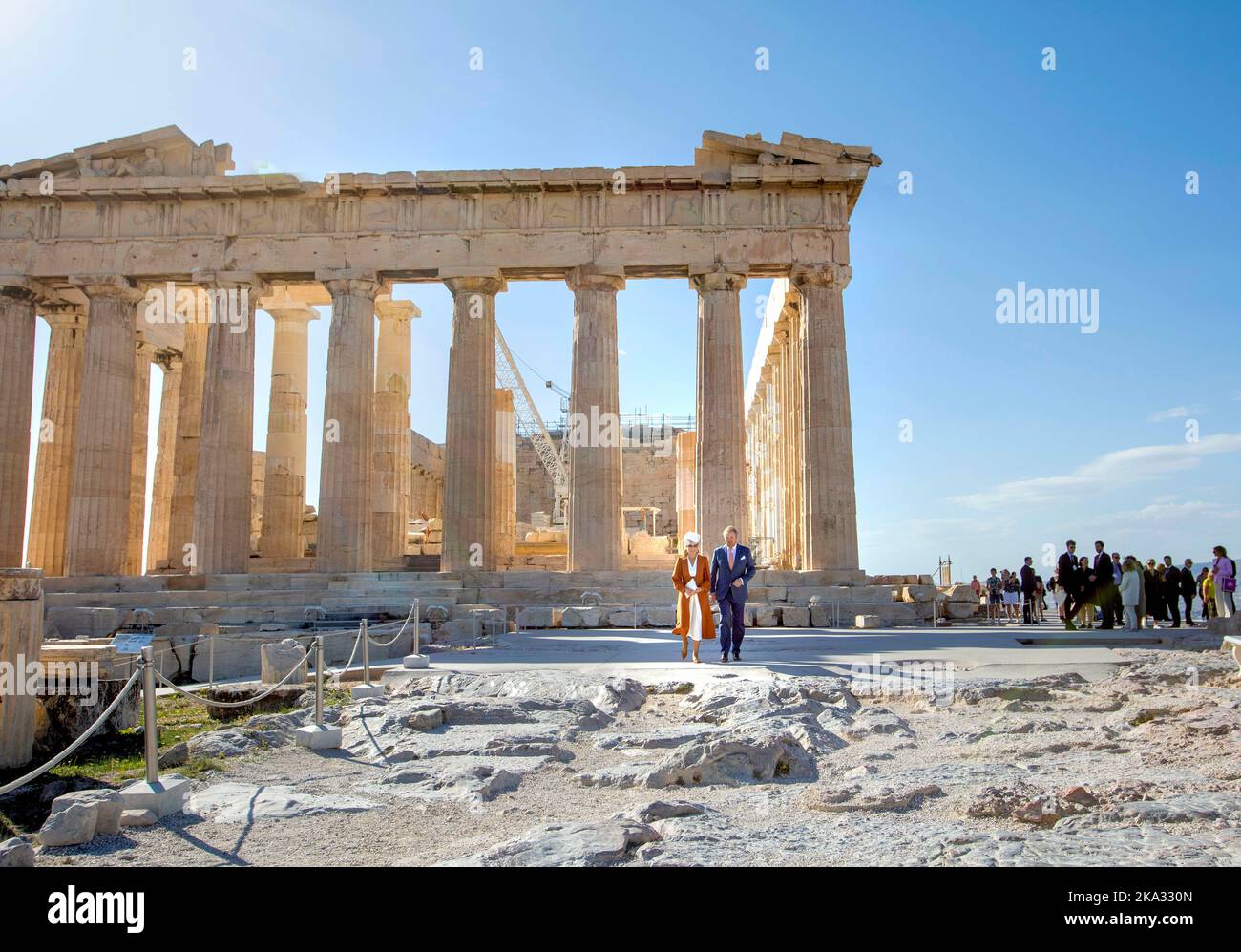 Queen maxima greece hi-res stock photography and images - Alamy