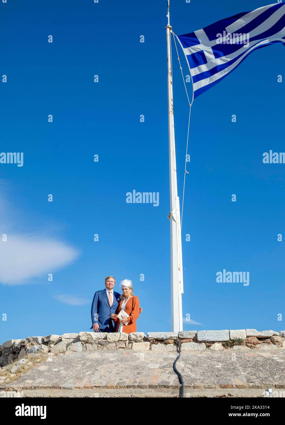 Athene, Griechenland. 31st Oct, 2022. King Willem-Alexander and Queen ...