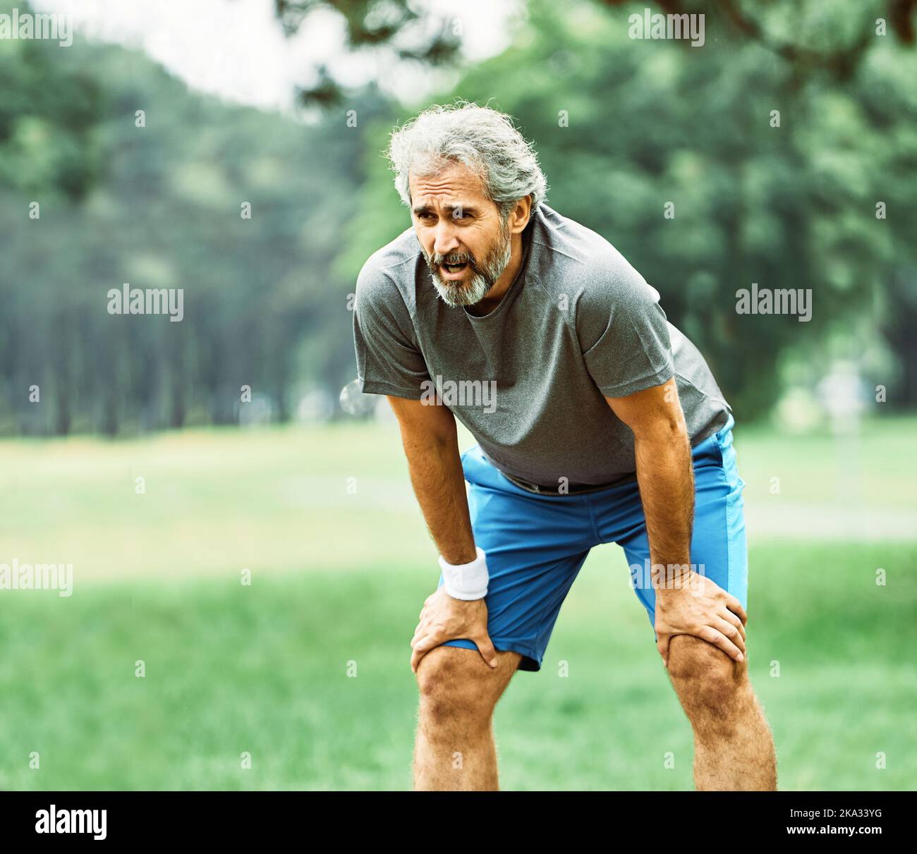 Tired jogger hi-res stock photography and images - Alamy