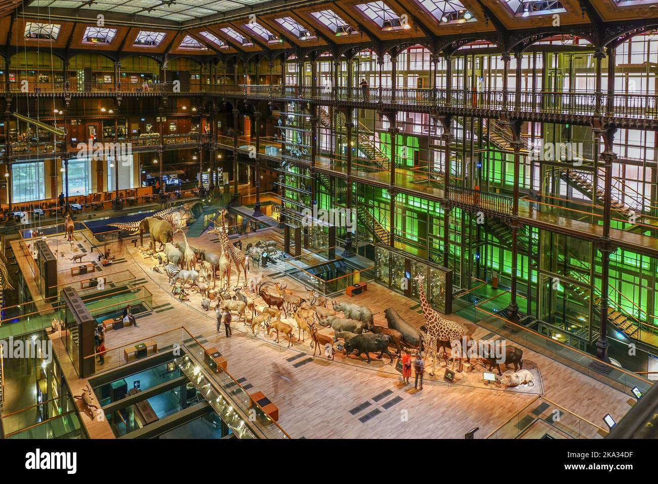 France, Paris, Museum National d'Histoire Naturelle - Jardin des ...