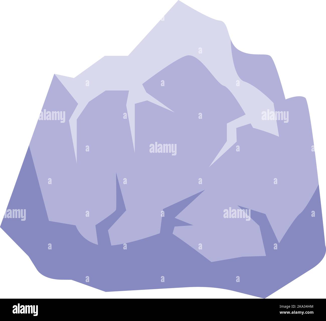 Underwater iceberg icon isometric vector. Ice berg. Peak logo Stock ...