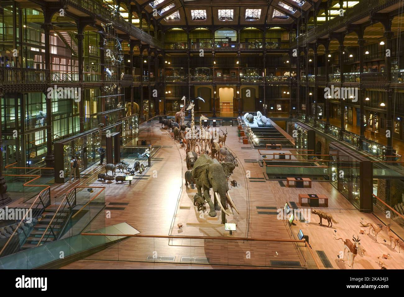 France, Paris, Museum National d'Histoire Naturelle - Jardin des ...