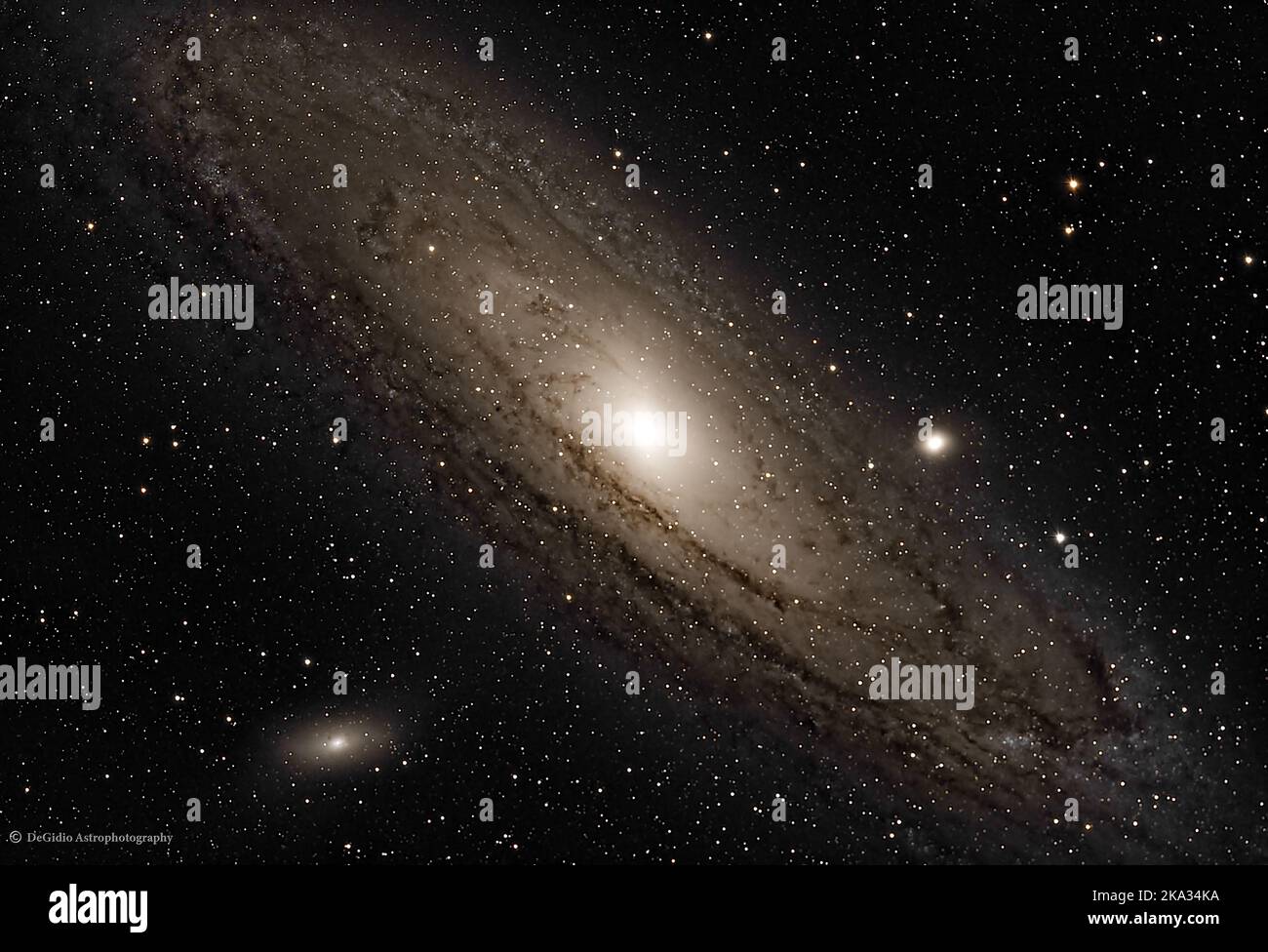 A mesmerizing shot of The Andromeda Galaxy Stock Photo - Alamy